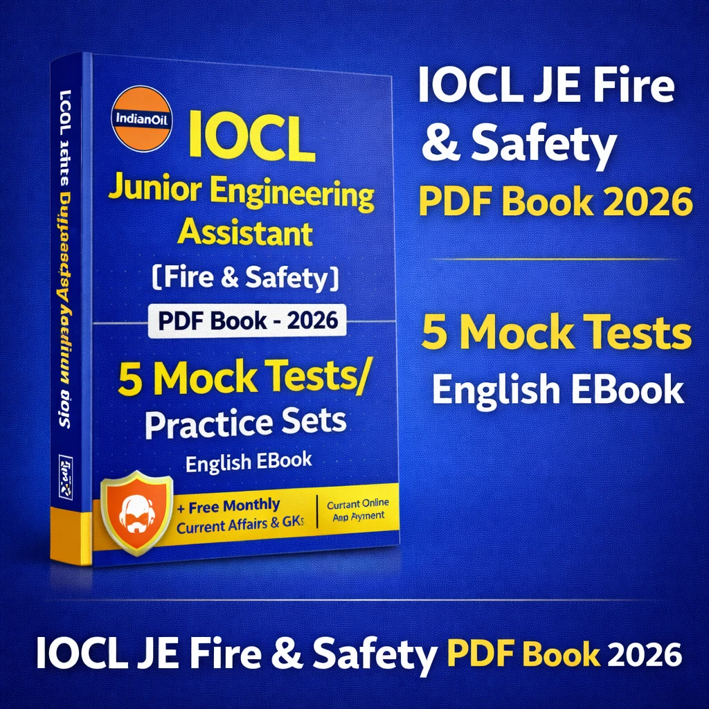 IOCL Junior Engineering Assistant (Fire & Safety) Exam PDF Book – 5 ...
